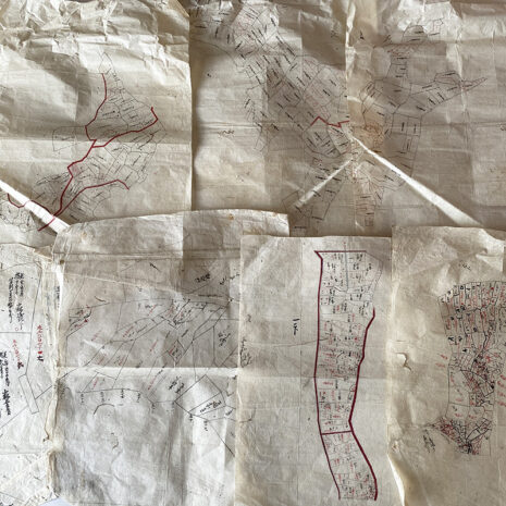 OLD HAND-DRAWN MAPS 26pc. | t a t a m i | Contemporary Antiques from Japan